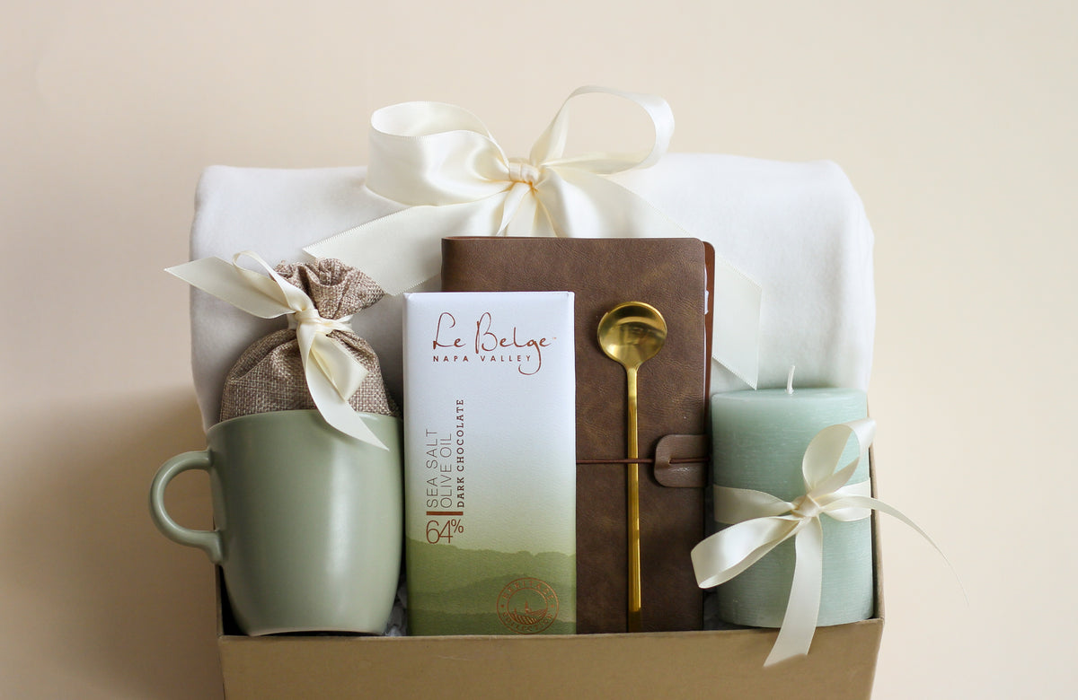 Sage Gift Box with Journal – OVA Box LLC